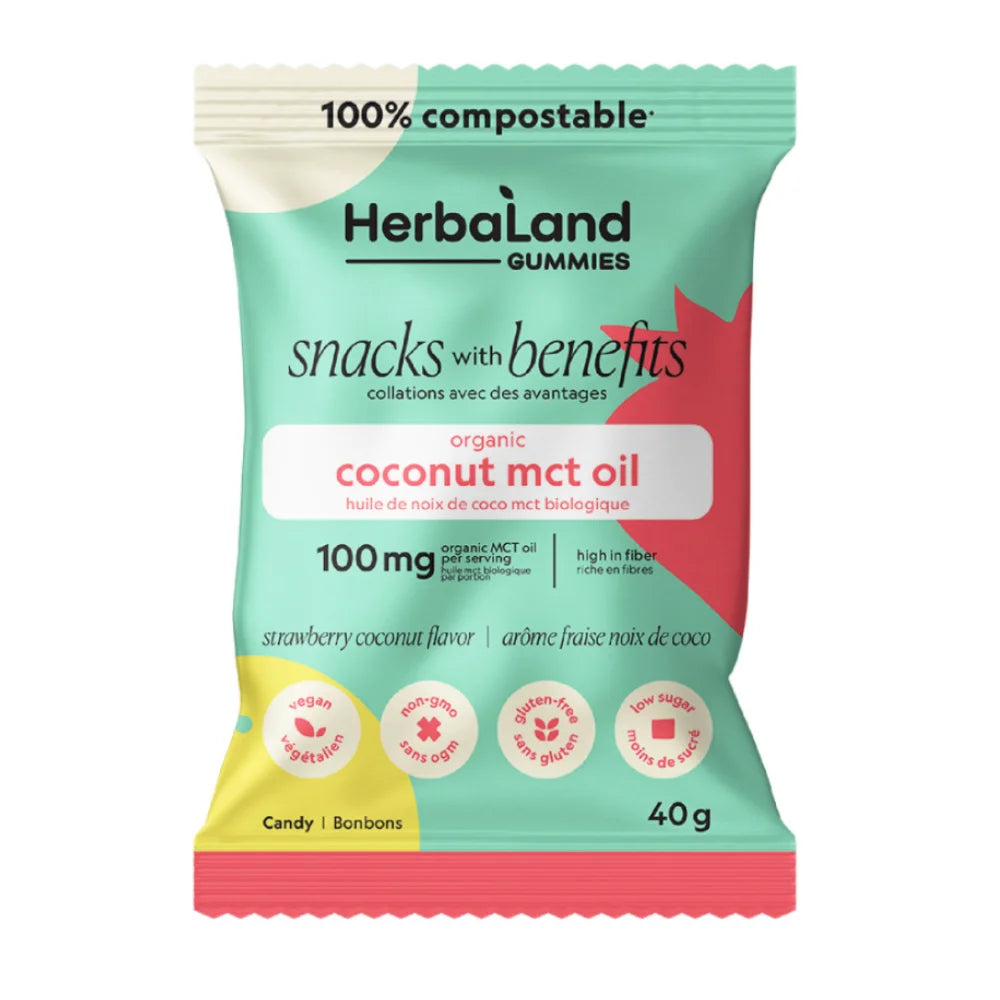 SNACK WITH BENEFITS COCONUT MCT 40g 12pc – International Beauty Services & Supplies