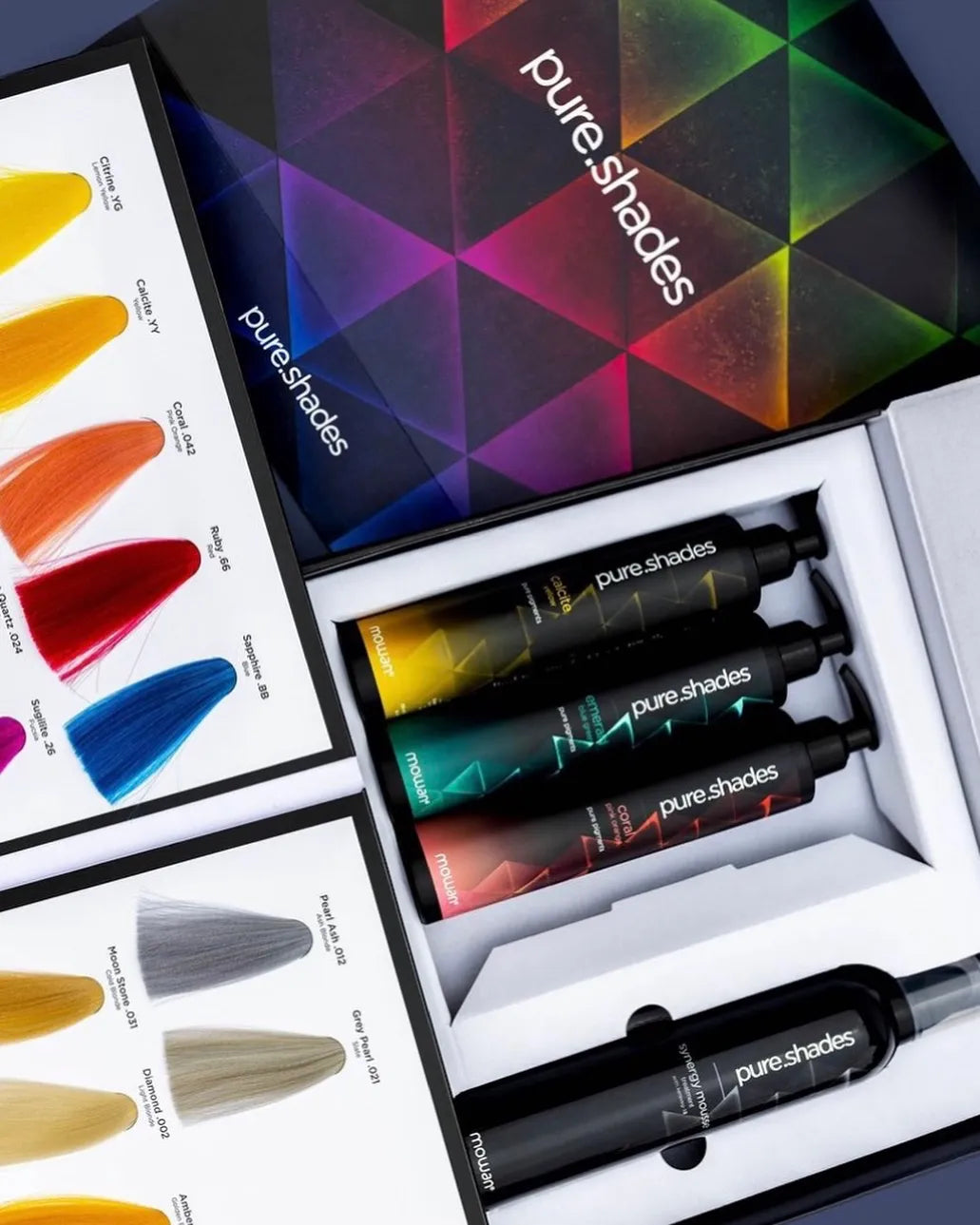 Pure Shades Swatch Color Chart – International Beauty Services & Supplies