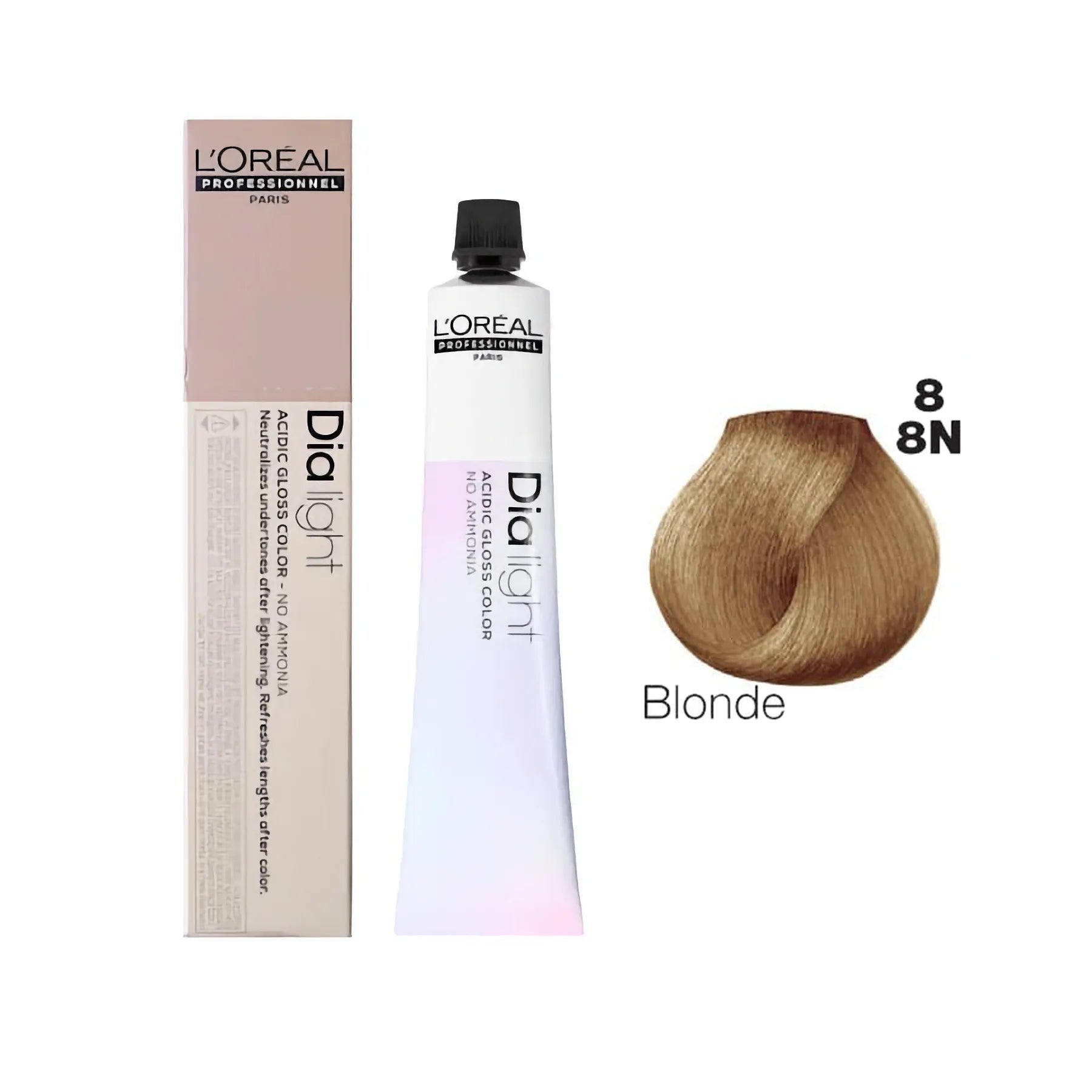DIA Light Naturals - 8/8N - Blonde - 50ml – International Beauty