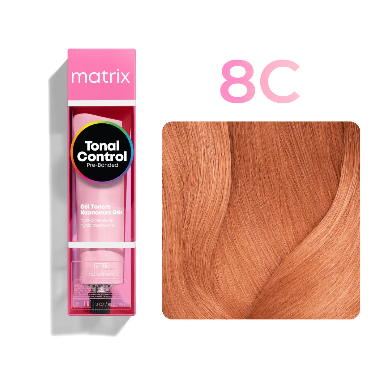 Tonal Control - 8C Copper - Copperlicious – International Beauty ...