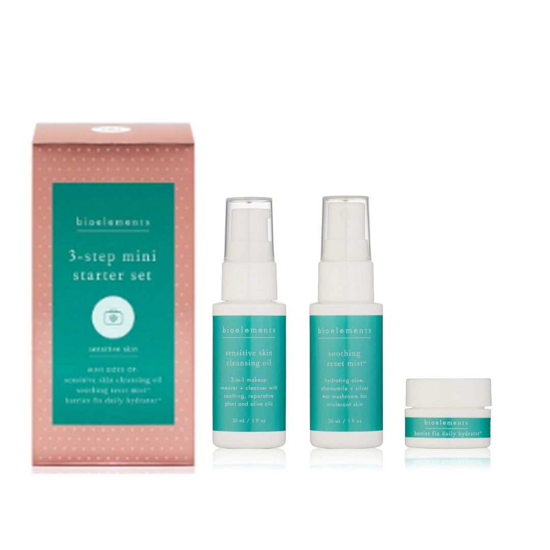 Sensitive Skin - 3 Step Starter Kit - Mini Size – International Beauty