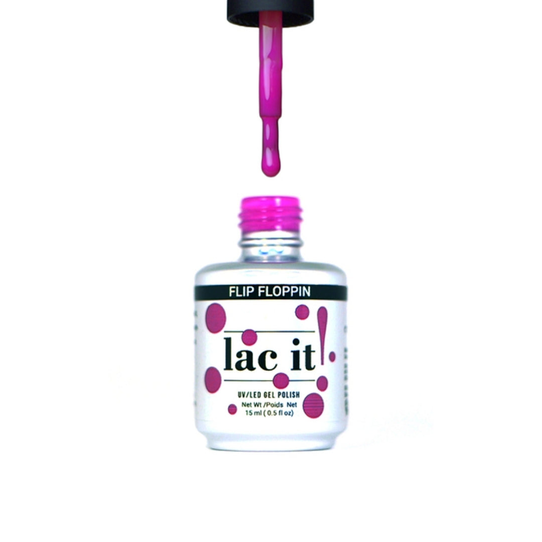 Lac It Gel Polish - Flip Floppin - 15ml – International Beauty