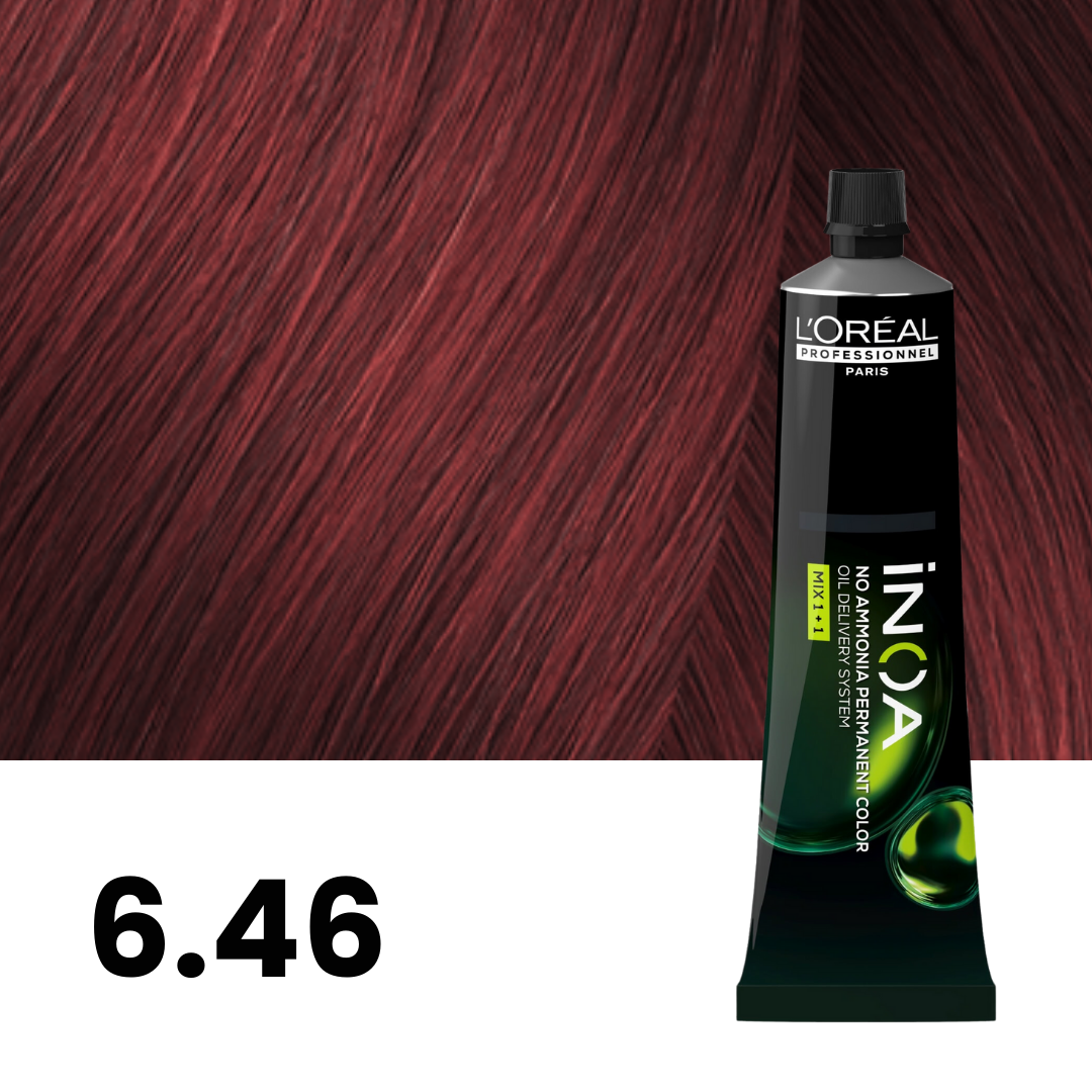 6.46/6CR - Dark Copper Red Blonde - Inoa Copper – International Beauty