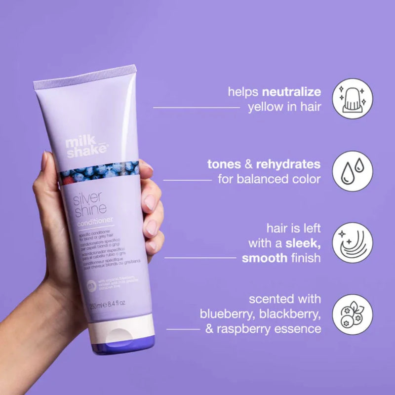 milk_shake silver shine conditioner – International Beauty