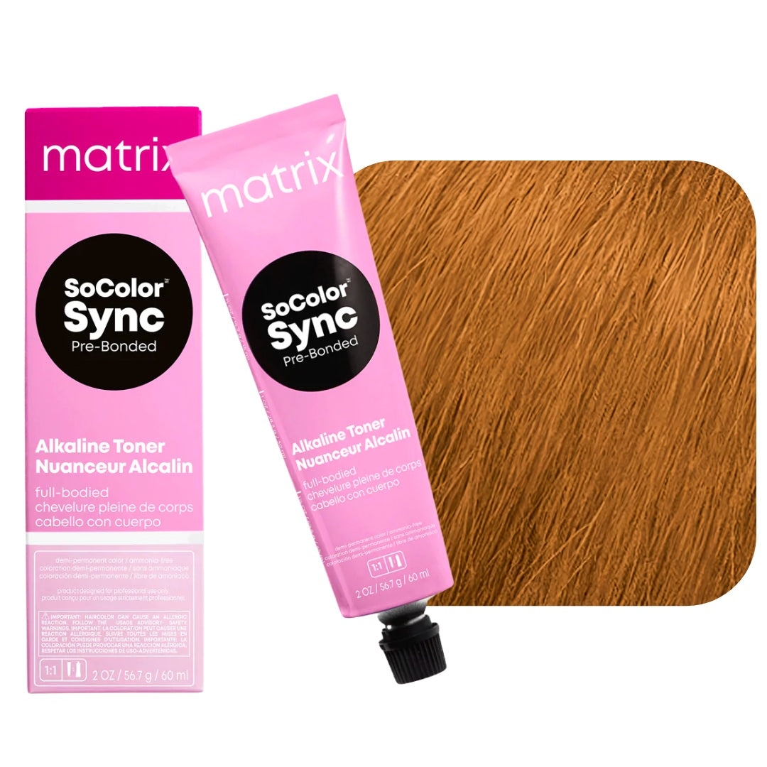 6CG - Light Brown - Color Sync Copper Gold - 60ml – International Beauty